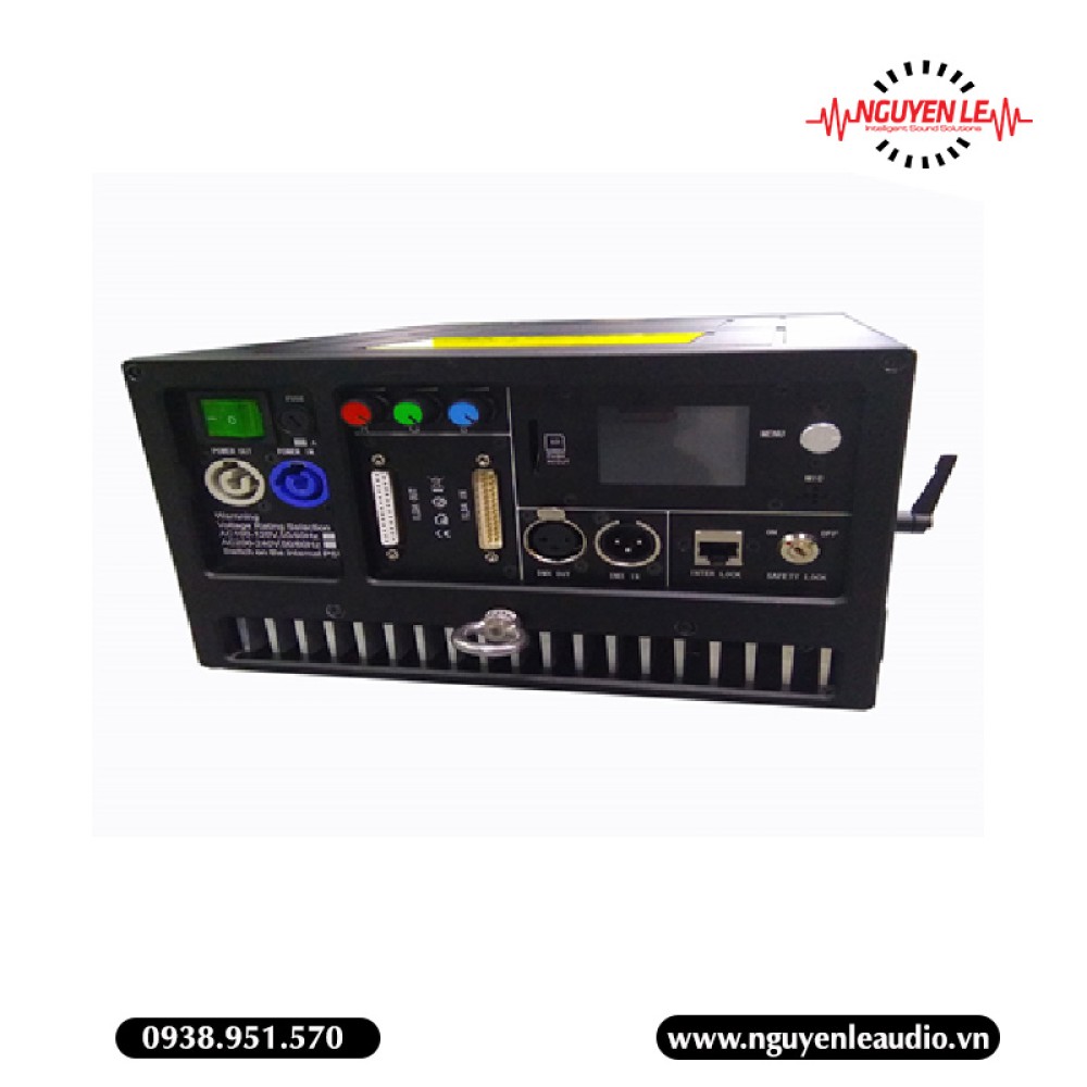 Đèn Laser RGB 15W | Hiệu Ứng Laser Mạnh Mẽ | Sân Khấu, Bar, Sự Kiện
